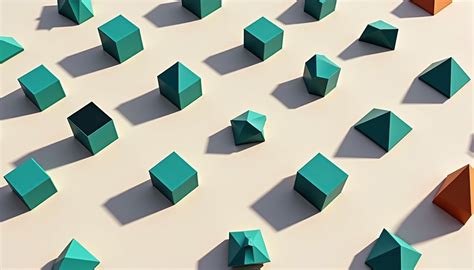 Free Geometric Teal Pattern Image Geometric Teal Cubes Download At Stockcake