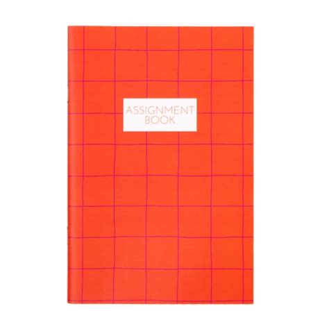 Office Works Assignment Book Grid Pattern 1 Ct Kroger