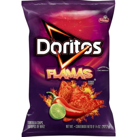 Doritos Tortilla Chips Flamas Flavored 9 1 4 Oz 2 Pack