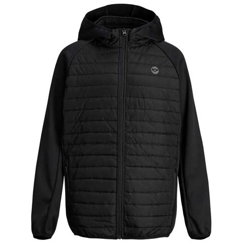 Jack And Jones Multi Topattu Takki Musta Dressinn