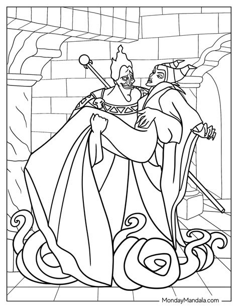Disney King And Queen Coloring Pages