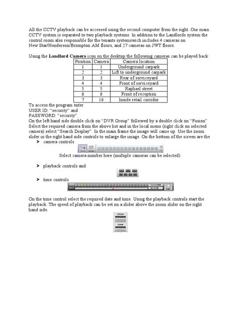 Cctv Playback Procedure Download Free Pdf Icon Computing Camera