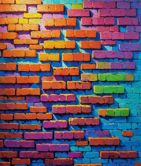 Brick Texture Pattern For Printing On Wall Decorations Covers