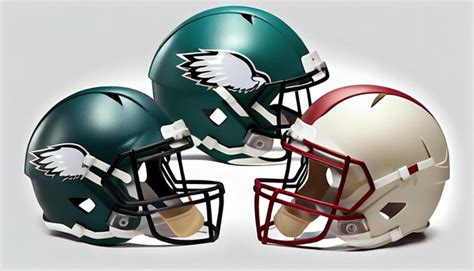 Premium Ai Image Three Helmets Of Eagles Sit Side By Side On A White