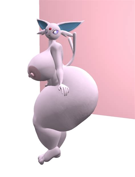 Rule 34 3d Big Ass Big Breasts Breasts Bubble Butt Eeveelution Espeon