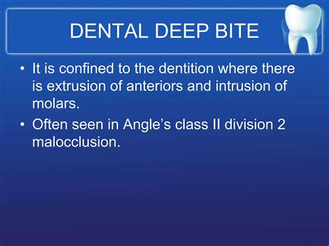 Deep Bite Management Pptx