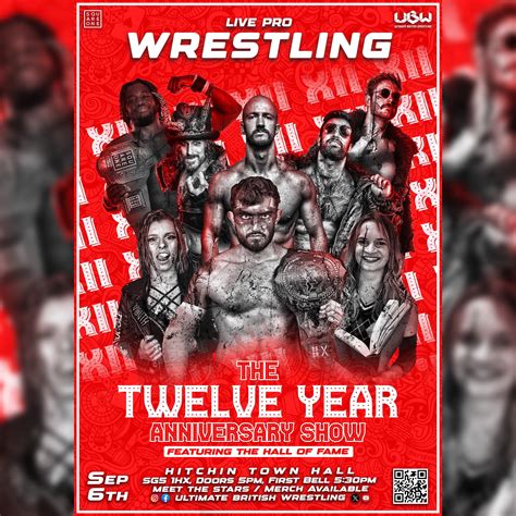 Ultimate British Wrestling With 3 Weeks To Go For Our Huge Return To