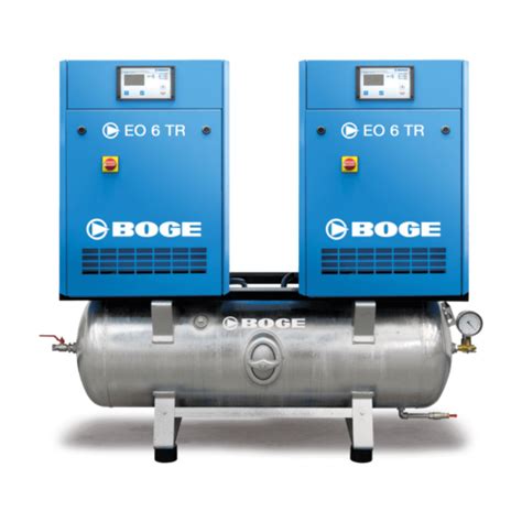 Boge Eo Tr 6 Scroll Compressor Up To 11kw View Online