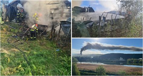 Foto Update Incendiu De Amploare La O Hală Din Zona FeȚeni Râmnicu