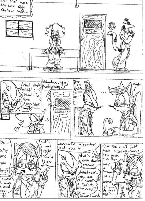 Sonic High School Comic Page 6 By Lea007 On Deviantart