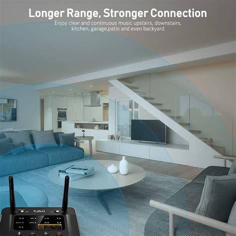 1mii B03pro Bluetooth 50 Transmitter Receiver For Home Stereo Tv Hifi