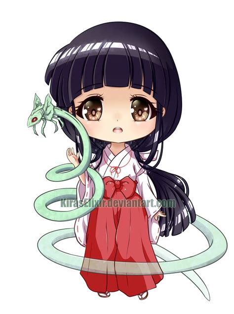 Chibi Kikyo By Kiraselixir Chibi Personagens De Anime Desenho De Anime