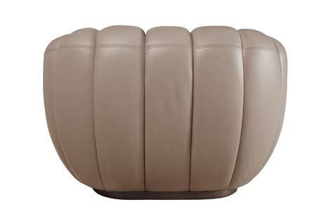 Ekwok Tan Leather Chair Stylish Design Furniture