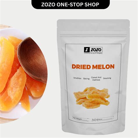 Premium Dried Melon Natural Pack Shopee Philippines
