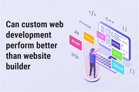 Can Custom Web Development Perform Better Than Website Builder
