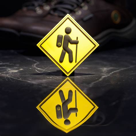 Caution Hikers Camping Patch Wolfpak