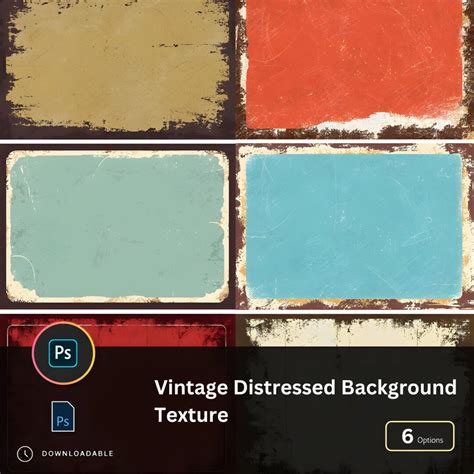 Old Vintage Paper Textures Wooden Board Vintage Distressed Background
