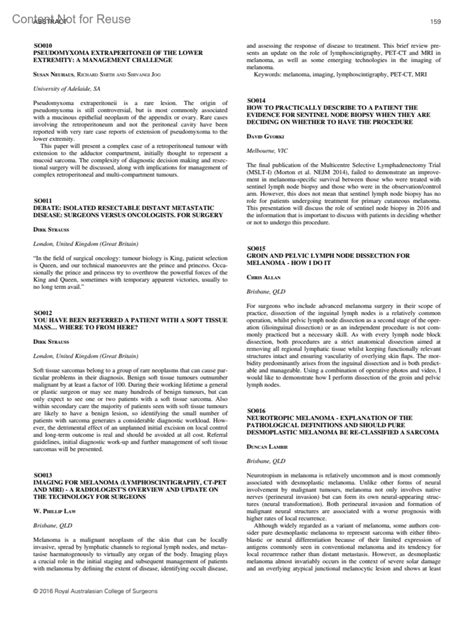 Groin And Pelvic Lymph Node Dissection For Anz Journal Of Surgery