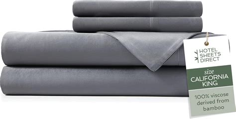 California King Sheets By Pure Bamboo Genuine 100 Organic