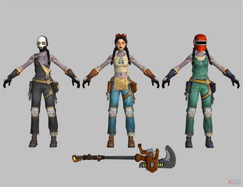 Fortnite Jules All Styles By Vasiaklimov On Deviantart
