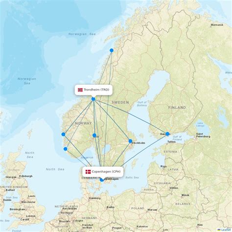 Sas Routes 2025 Interactive Map With All Flights Flight Routes