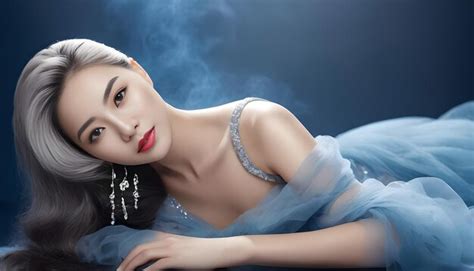 Premium Photo Portrait Closeup Beautiful Woman