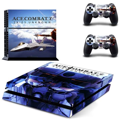 Ace Combat 7 Ps4 Skin Sticker For Sony Playstation 4 Console And Controllers