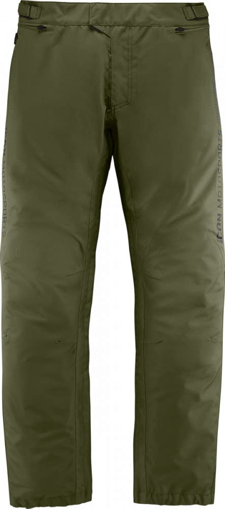 Icon Vízálló Motoros Nadrág Pdx3 Overpant Olive Stunters