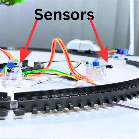 Railway Crossing Safety System With Automated Gate Control Electrical Bro