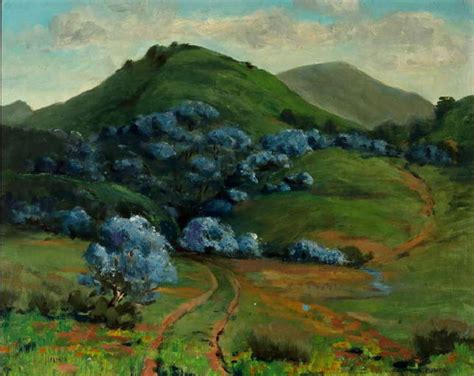 Edith Purer 1895 1990 California Oil On Board