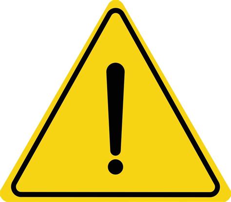 Yellow Exclamation Mark