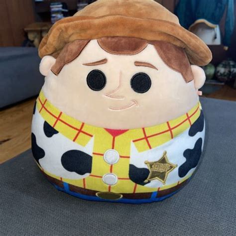 Squishmallows Sheriff Woody Toy Story 12 Disney Kellytoy Plush B44