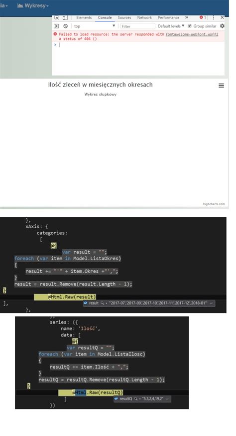 Linq How To Display The Collection In The Library Dynamically Highcharts Bind Collection