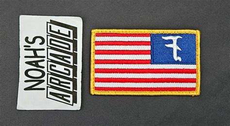 Authentic Forward Observations Group American F Reverse Flag Patch Fog