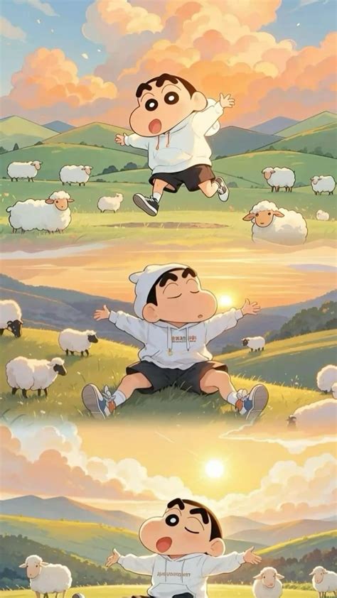 Shinnosuke Cute Nhật Ký Nghệ Thuật Mỹ Thuật Ảnh Tường Cho điện Thoại