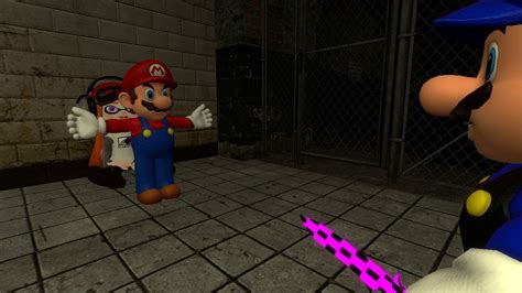 Mario X Meggy Mario Protecting Meggy By Asmithartist123 On Deviantart