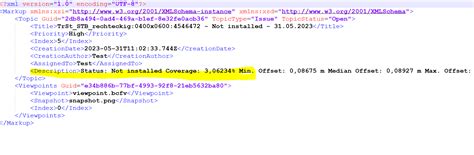 extract description from bcf files and write it in revit or excel
