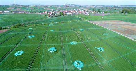 Smart Agriculture Smart Technologies On The Farm Visualization Of