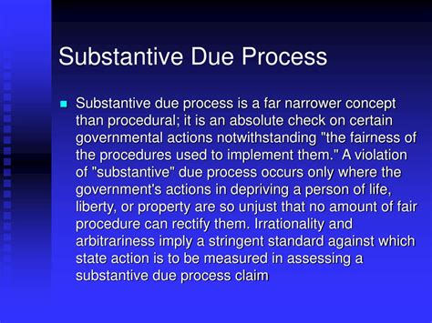 Ppt Due Processequal Protection Powerpoint Presentation Free