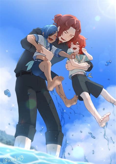 Kaeya Diluc y el Señor Crepus Créditos a su creador イラスト キャラクターアート 神