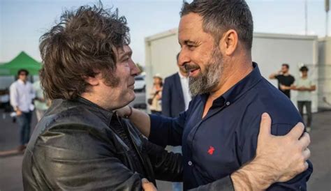 Abascal Se Reúne Con Milei En Buenos Aires Nos Une La Lucha Por La
