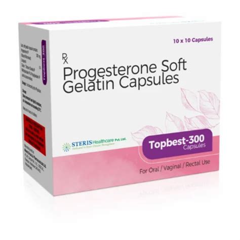 Micronized Progesterone 300mg Softgelatin Caps At ₹ 385 Box Jaipur