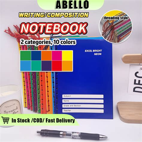 10pcs A5 Yarn Spiral Notebook Compositionwriting Notebook Assorted Colors 80 Leaves For Grade 1