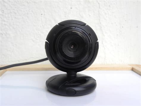 Premium Photo Black Color Small Webcam