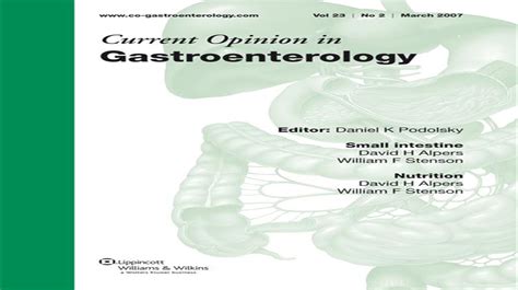Current Opinion In Gastroenterology