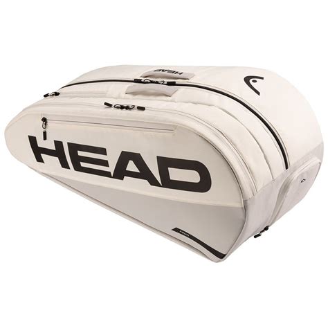 Head Tour Racquet Bag L 9r White Midwest Racquet Sports