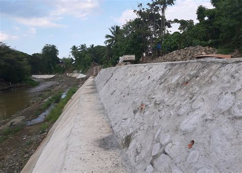 Dpwh Completes P488 M Revetment Structure Along Lipadas River Davao