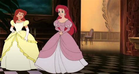 Ariel And Her Long Lost Twin Sister Anastasia By Mrtoonlover83 On