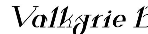 Valkyrie Bold Font Download Free Legionfonts