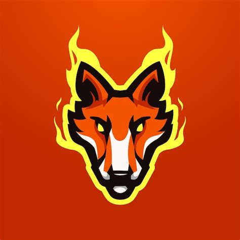 Premium Vector Fox Fire Esport Mascot Logo Design Illustration Vector For Sports And Gaming